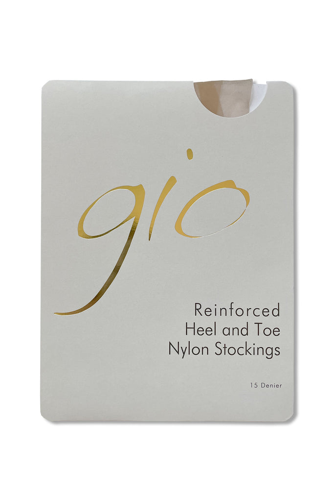 Natural/Black Full Contrast RHT Stockings | Vintage Pinup Nylon ...