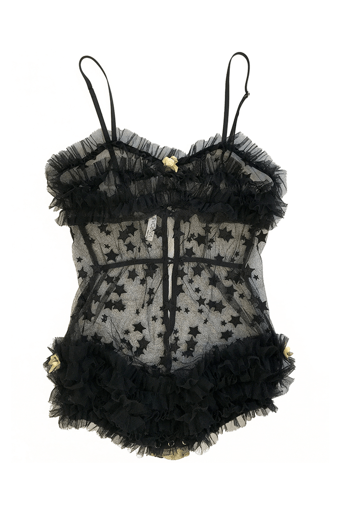 Scrim Teddy | Fine Vintage Inspired Lingerie – Evgenia LLC